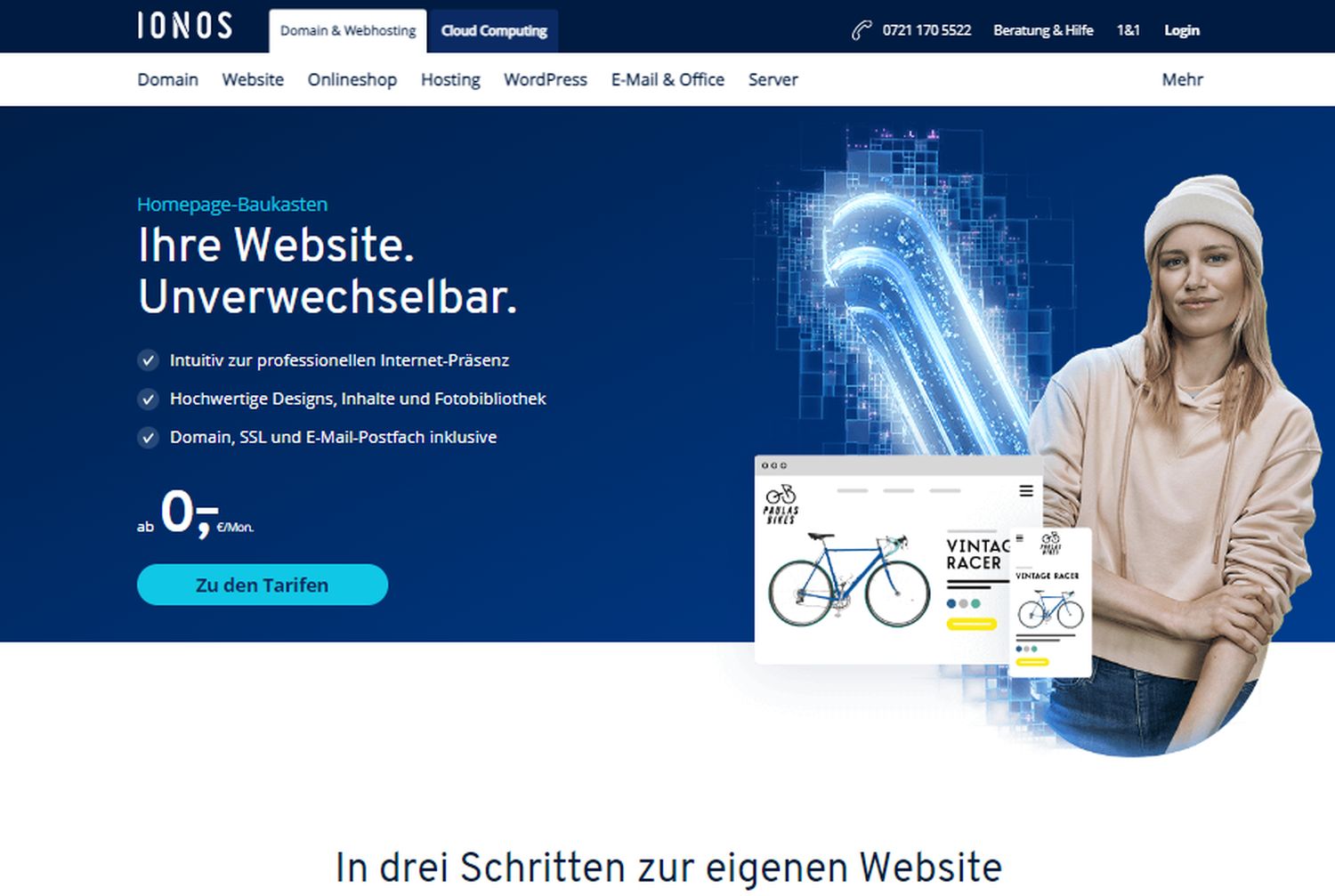 IONOS 2024: Im Handumdrehen individuelle Website erstellen
